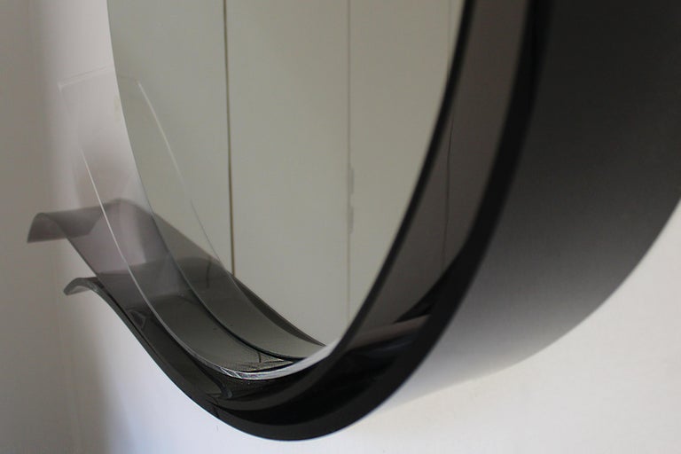 Dancing to the Moon, Contemporary Mirror, Molded Plexiglass Frame For ...