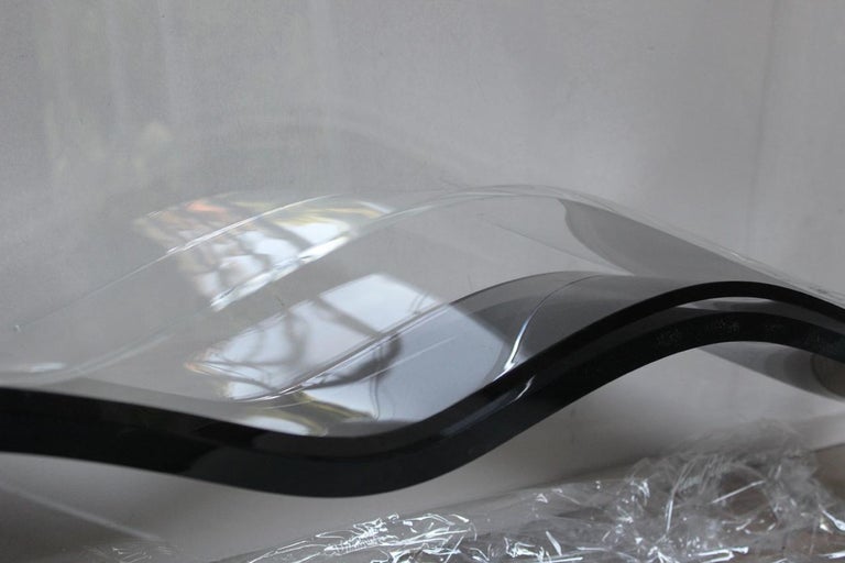 Dancing to the Moon, Contemporary Mirror, Molded Plexiglass Frame For ...