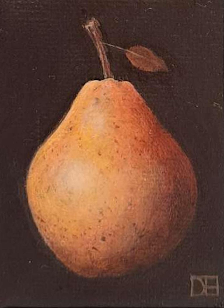 Dani Humberstone - Pocket Pink Blush Pear, small-scale art, original ...