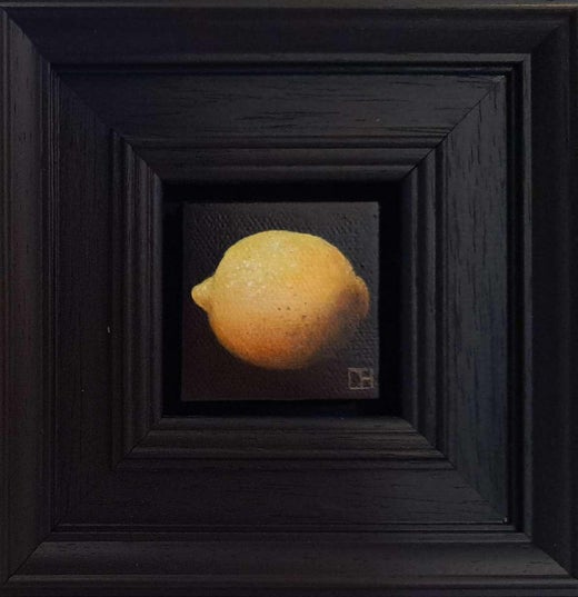Dani Humberstone - Pocket Lemon 2022, Original Painting, Still Life ...