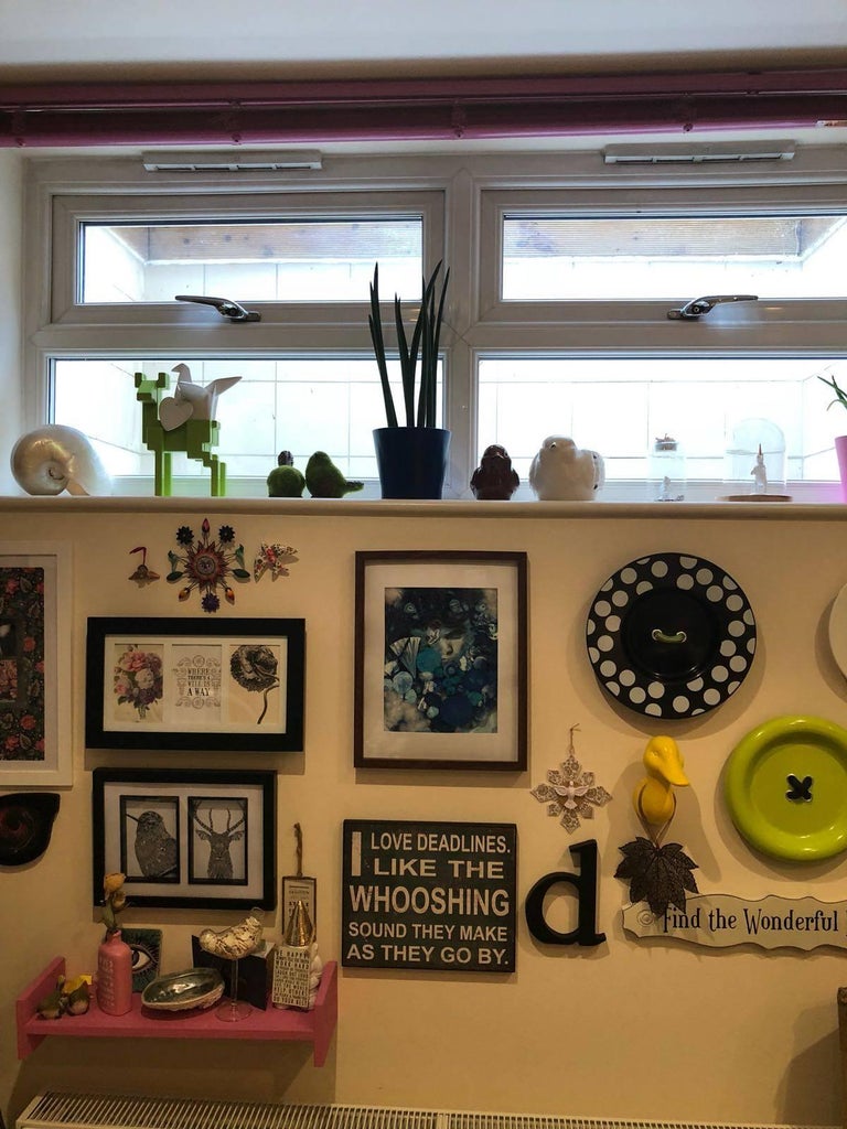 Danic Lago - Bella mi Bella Original, Collage, Ceramic Signed and dated ...