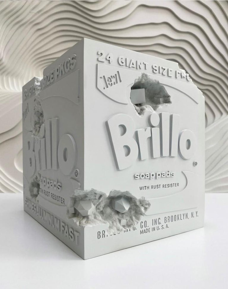 Daniel Arsham - Daniel Arsham - Eroded Brillo Box - Contemporary Art ...