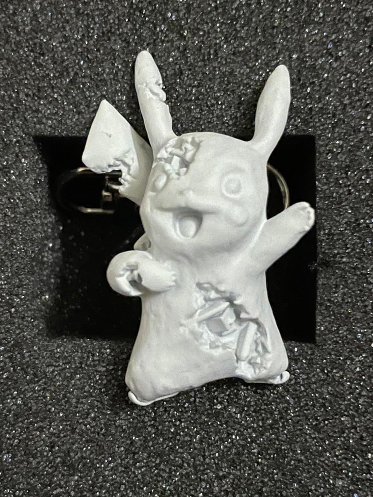 Daniel Arsham - Daniel Arsham Pokemon Pikachu Sculpture Crystallized Rare Contemporary Urban Art ...