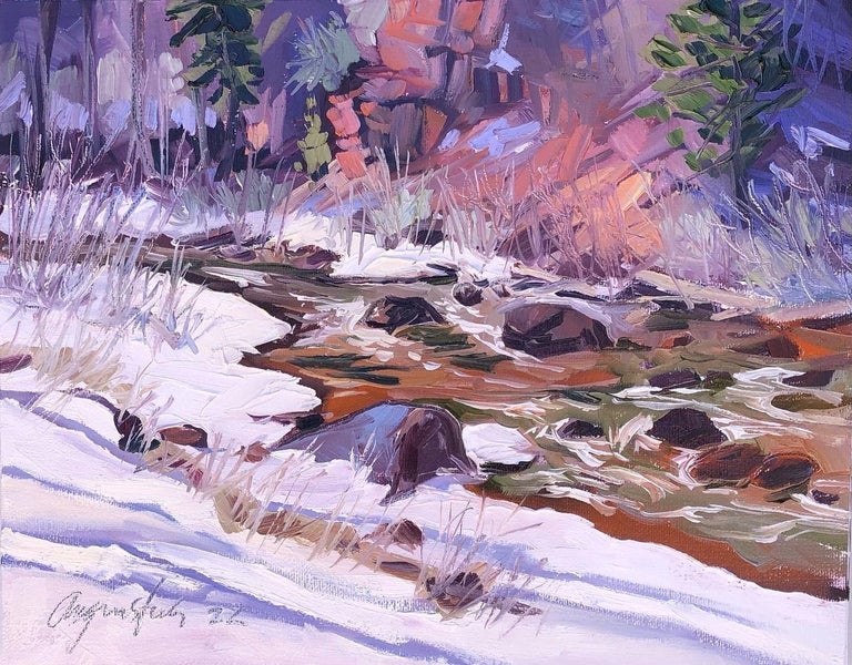 Daniel Augenstein - Frying Pan River Above Basalt For Sale at 1stDibs