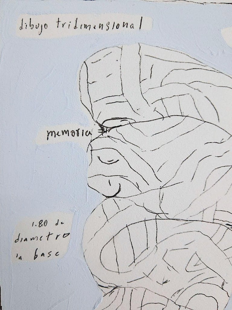 Daniel Berman - Pictorical action #1, Monolith For Sale at 1stDibs