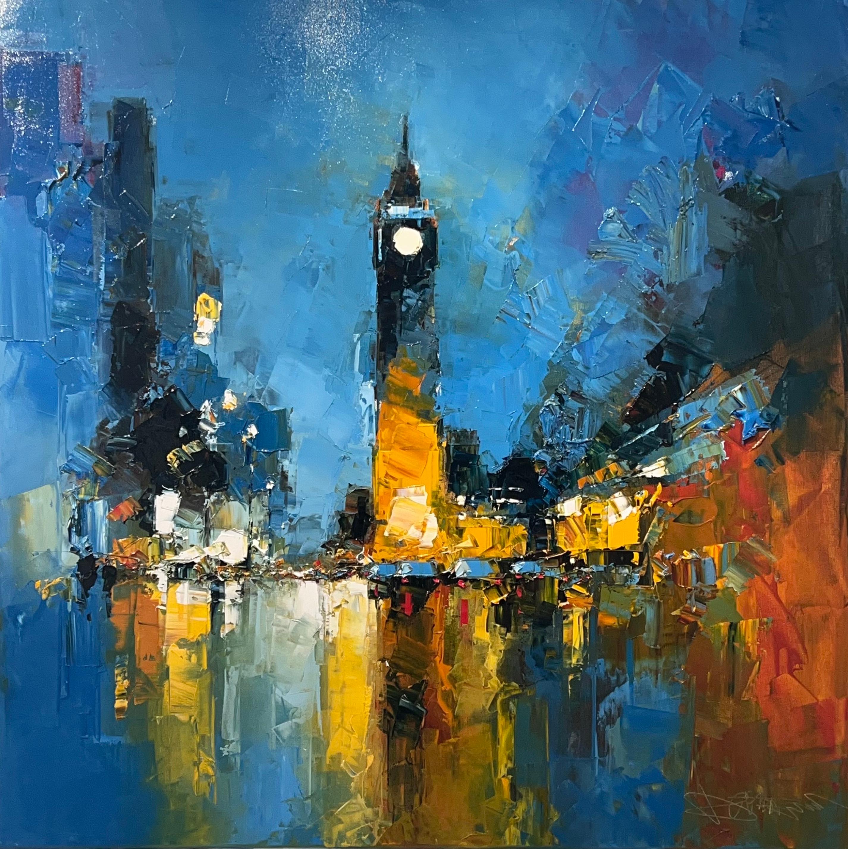 Daniel Castan - Chronicles of Time, Big Ben- original abstract ...