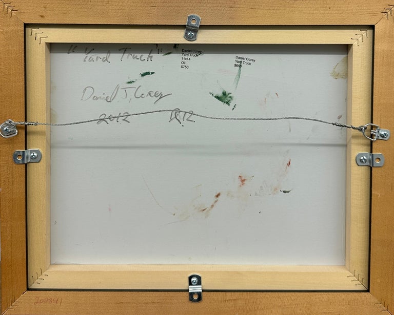 Daniel Corey - Yard Truck, painting of pick-up truck on a sunny day ...