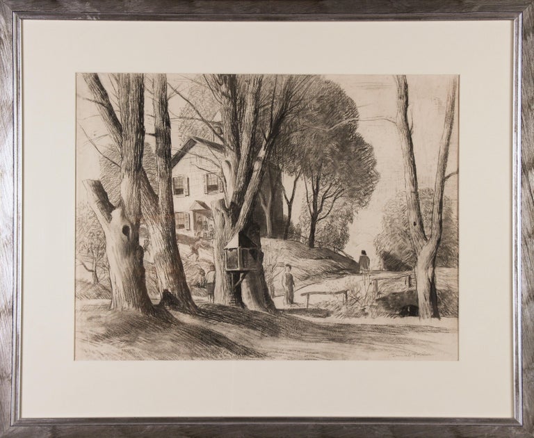 Daniel Garber - Spring Valley, New Hope School, American Impressionist ...