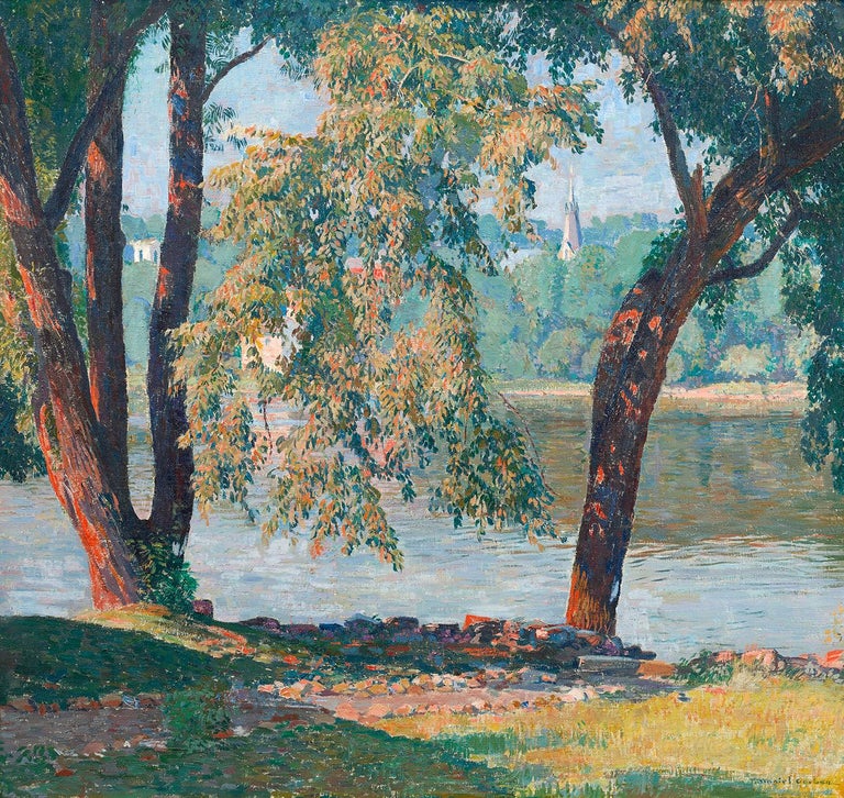 Daniel Garber - Elm Bough For Sale at 1stDibs