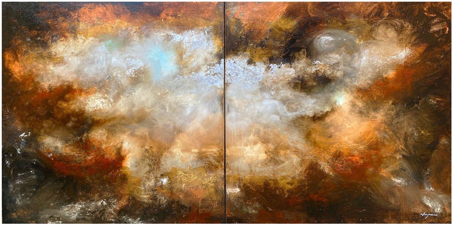 Daniel Hooper - Hades (Diptych) For Sale at 1stDibs