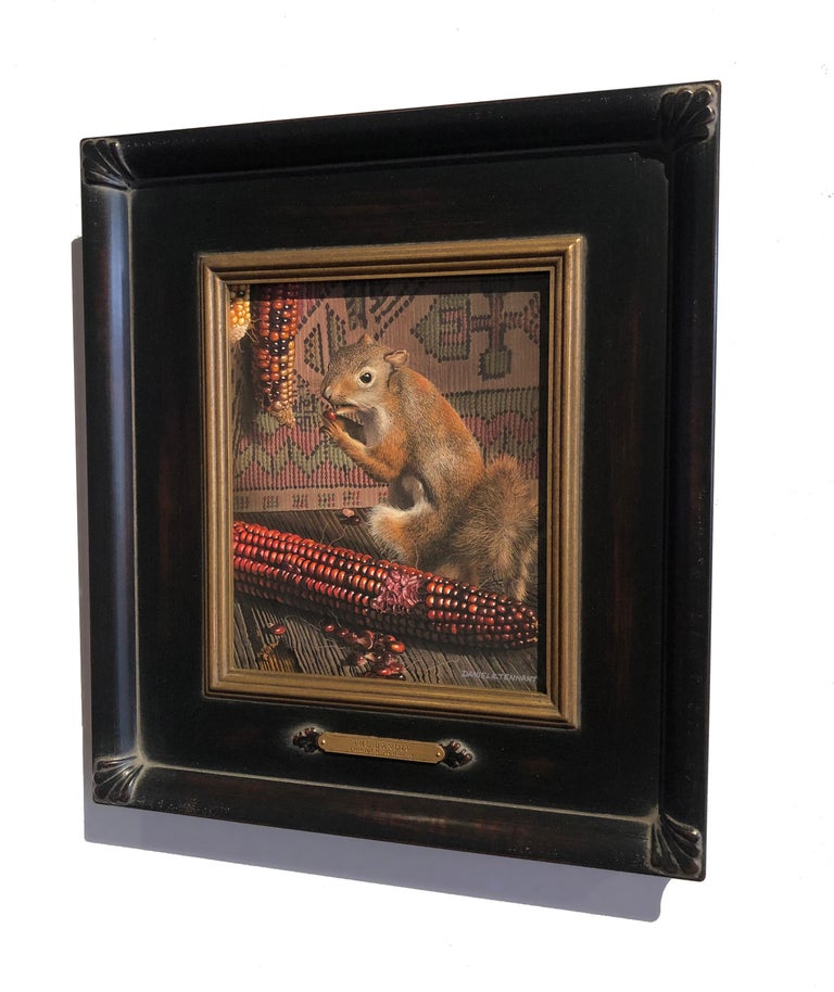 Daniel K. Tennant. - Photorealist Still Life with Squirrel, "The Bandit ...