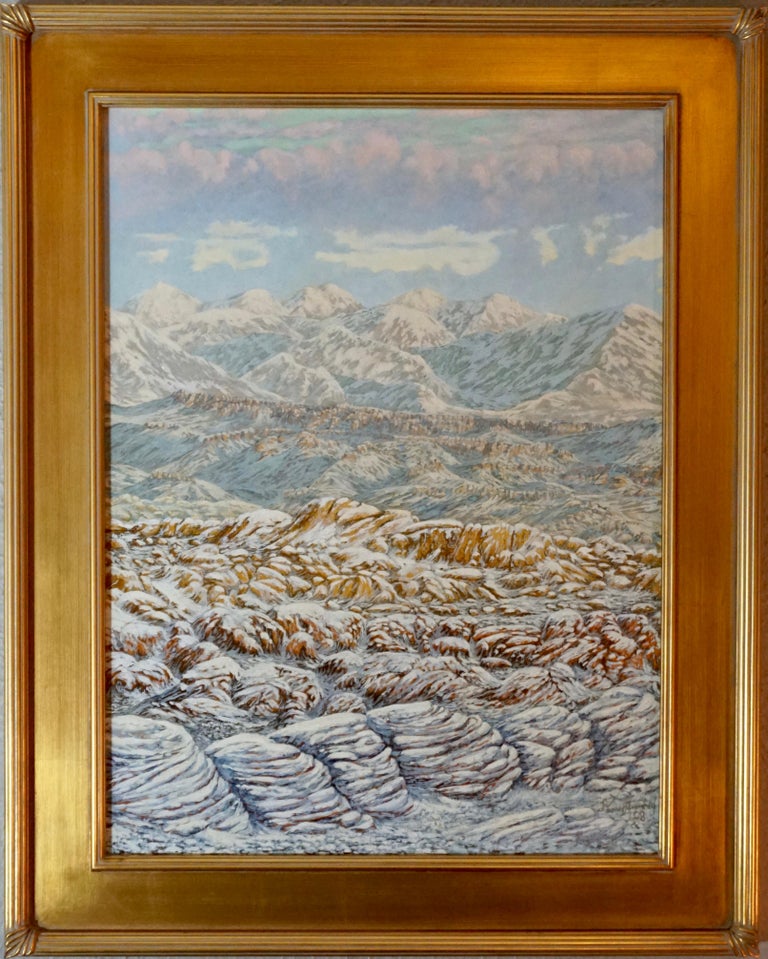 Daniel Kendrick Impasto Oil Painting “Big Bend” Texas Artist at 1stDibs