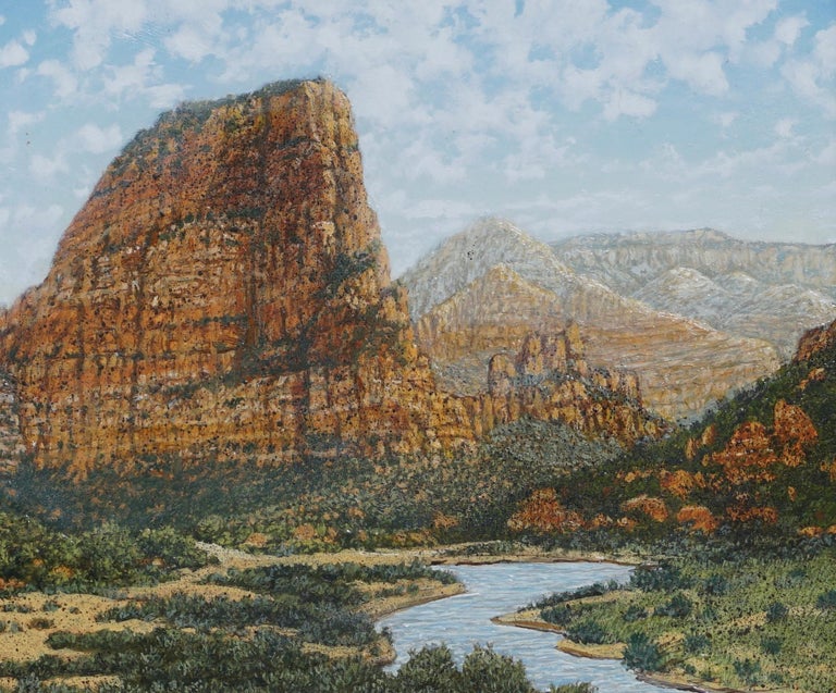 Daniel Kendrick Oil Painting “Zion Valley Utah” at 1stDibs | painters ...