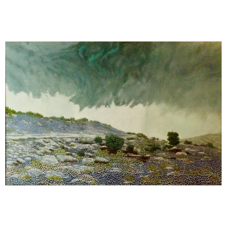 Daniel Kendrick Texas Bluebonnets “Take Cover” Oil Painting For Sale at ...