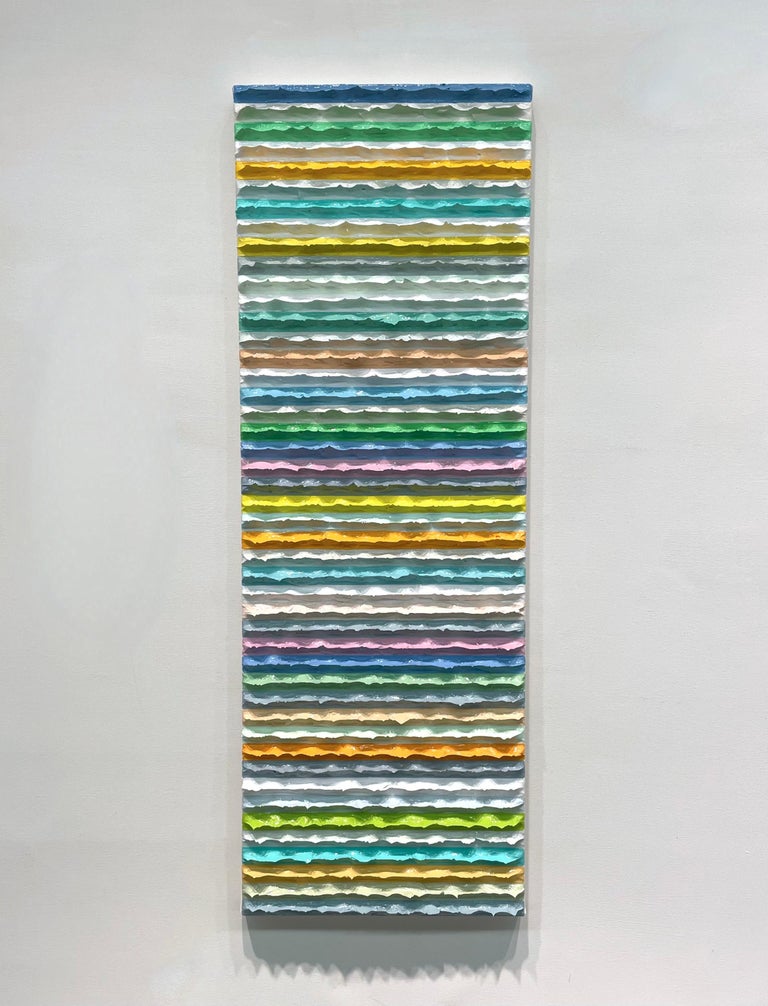 Daniel Klewer - 'Bilberry Bay Leaf' original acrylic painting signed by ...