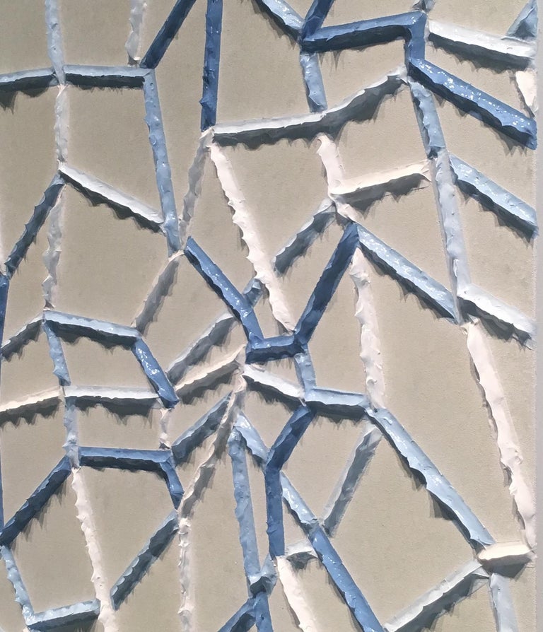 Daniel Klewer - 'Cold Pistachio' original acrylic painting signed by ...