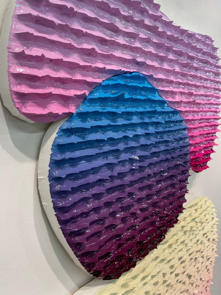 Daniel Klewer - 'Dusk Dawn Disco' original acrylic painting signed by ...