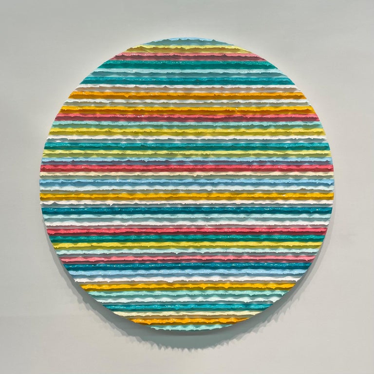 Daniel Klewer - 'Guava Kiwi Melon' original acrylic painting signed by ...