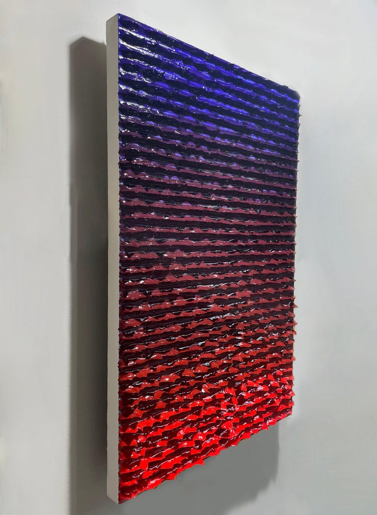 Daniel Klewer - 'Licorice Coral' original acrylic painting signed by ...