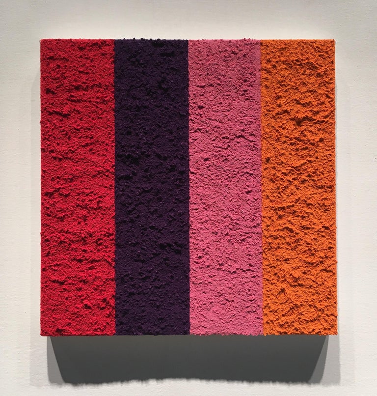 Daniel Klewer - ''Paprika Prune'' original acrylic painting signed by ...