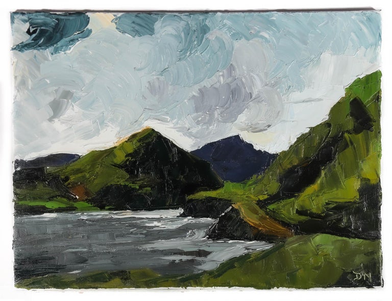 Daniel Nichols - Daniel Nichols - Contemporary Oil, Dramatic Welsh ...