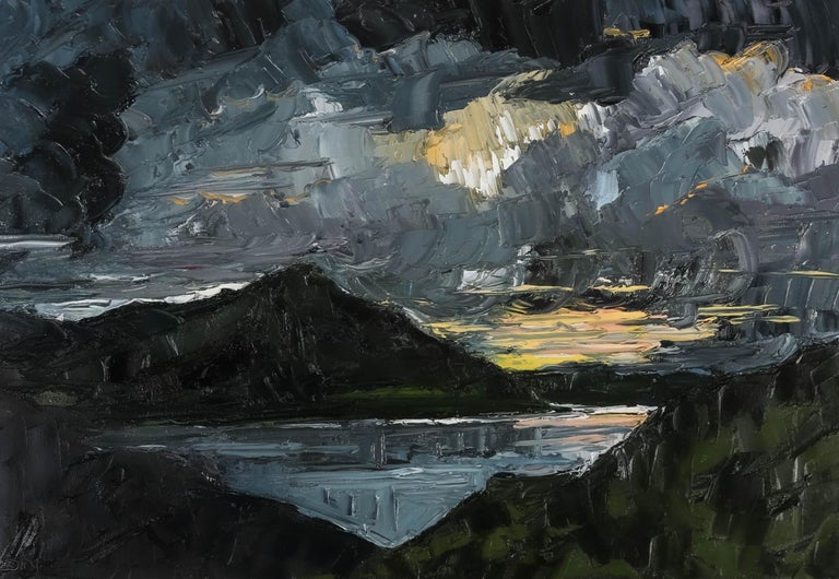 Daniel Nichols - Daniel Nichols - Contemporary Oil, Loch Broom Near ...