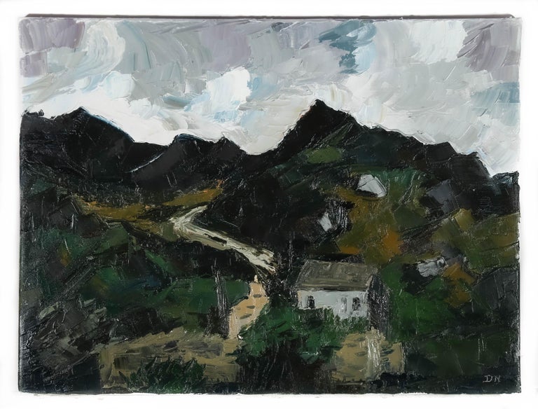Daniel Nichols - Daniel Nichols - Contemporary Oil, North Wales Cottage ...