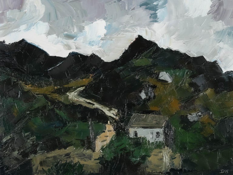 Daniel Nichols - Daniel Nichols - Contemporary Oil, North Wales Cottage ...