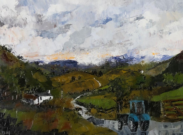 Daniel Nichols - Daniel Nichols - Contemporary Oil, Welsh Farmland For ...