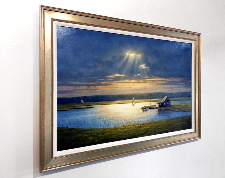 Daniel Pollera - "Into the Light, " Coastal Landscape Oil Painting For ...