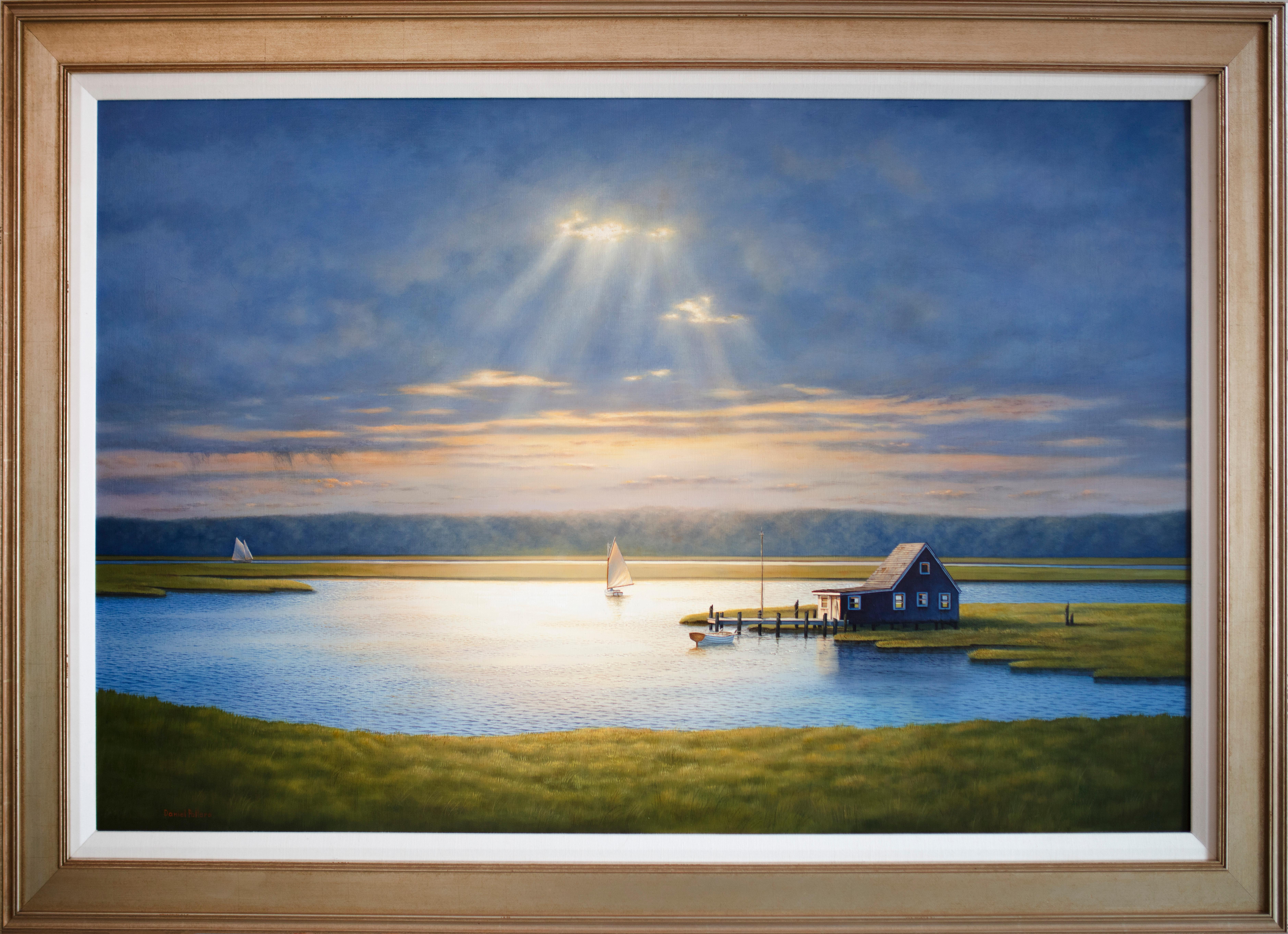 Daniel Pollera - 'The Smith's Bay House', Contemporary Realist Marine ...