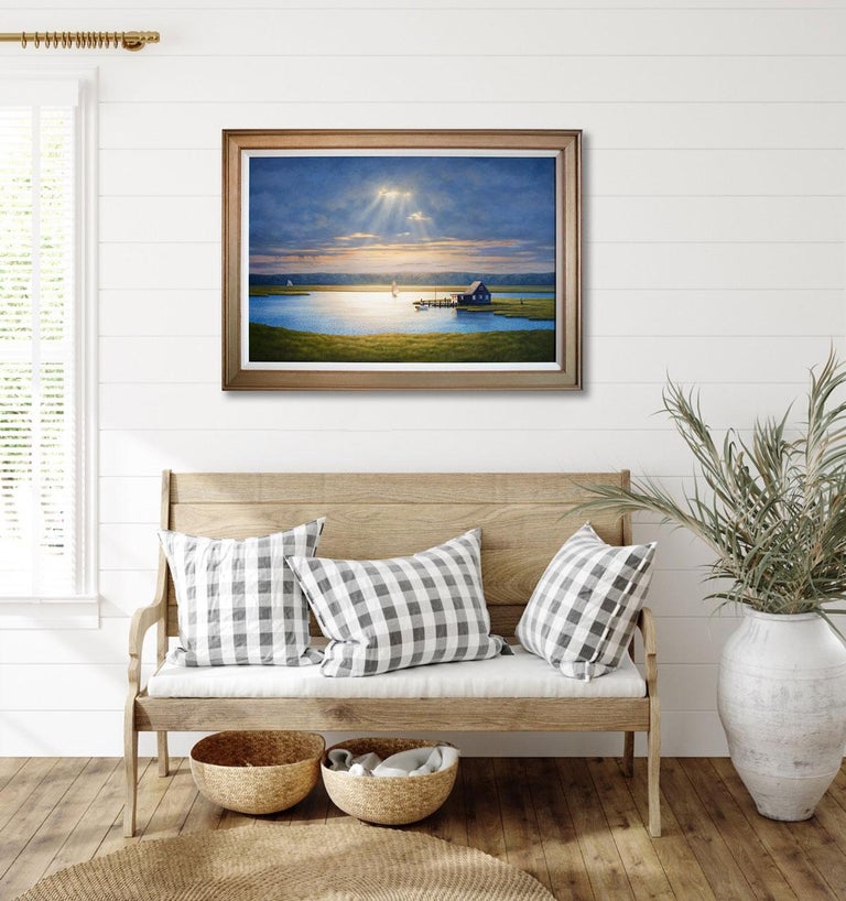 Daniel Pollera - "Into the Light, " Coastal Landscape Oil Painting For ...