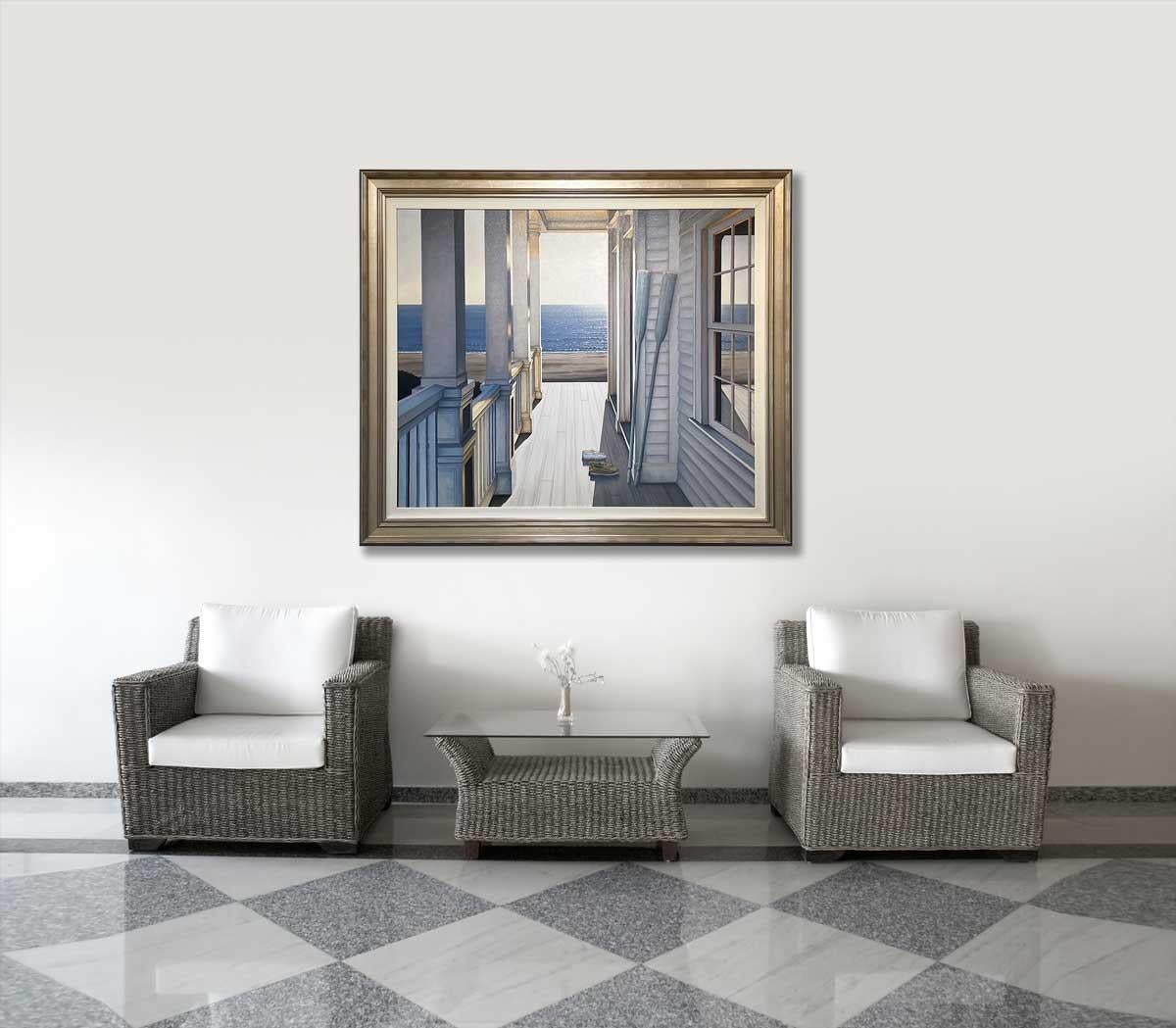 Daniel Pollera - "Just the Two of Us, " Realist Coastal Oil Painting ...