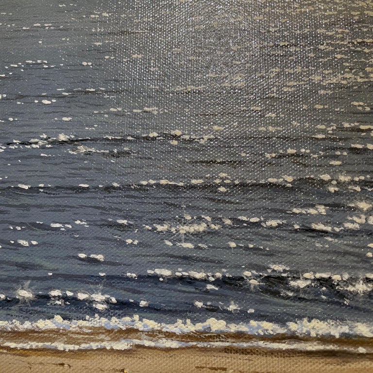 Daniel Pollera - "Just the Two of Us, " Realist Coastal Oil Painting ...