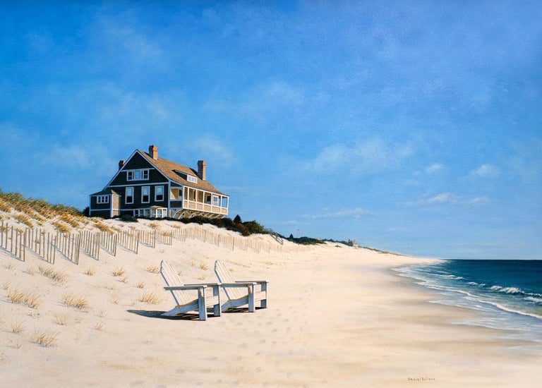 Daniel Pollera - "Mid Day at East Hampton Beach, " Contemporary Realist ...