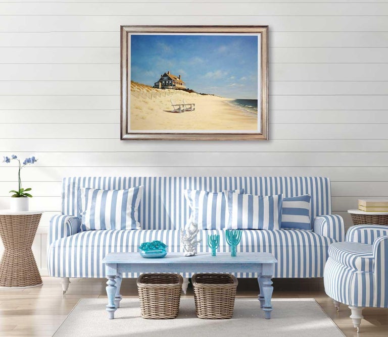 Daniel Pollera - "Mid Day at East Hampton Beach, " Contemporary Realist ...