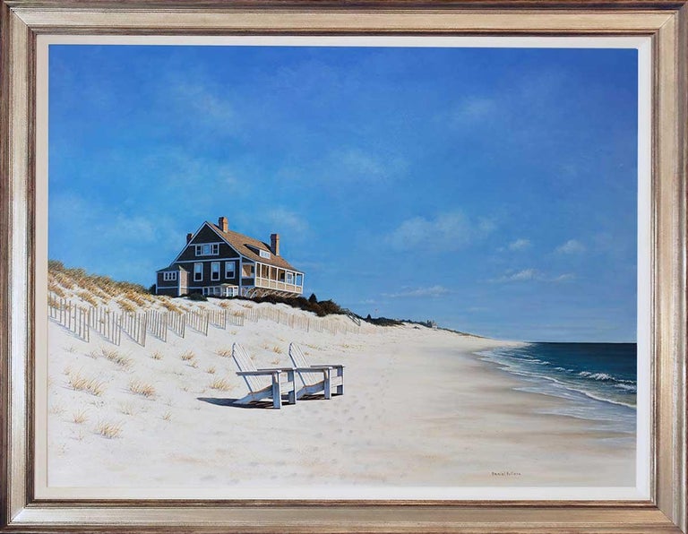 Daniel Pollera - "Mid Day at East Hampton Beach, " Contemporary Realist ...