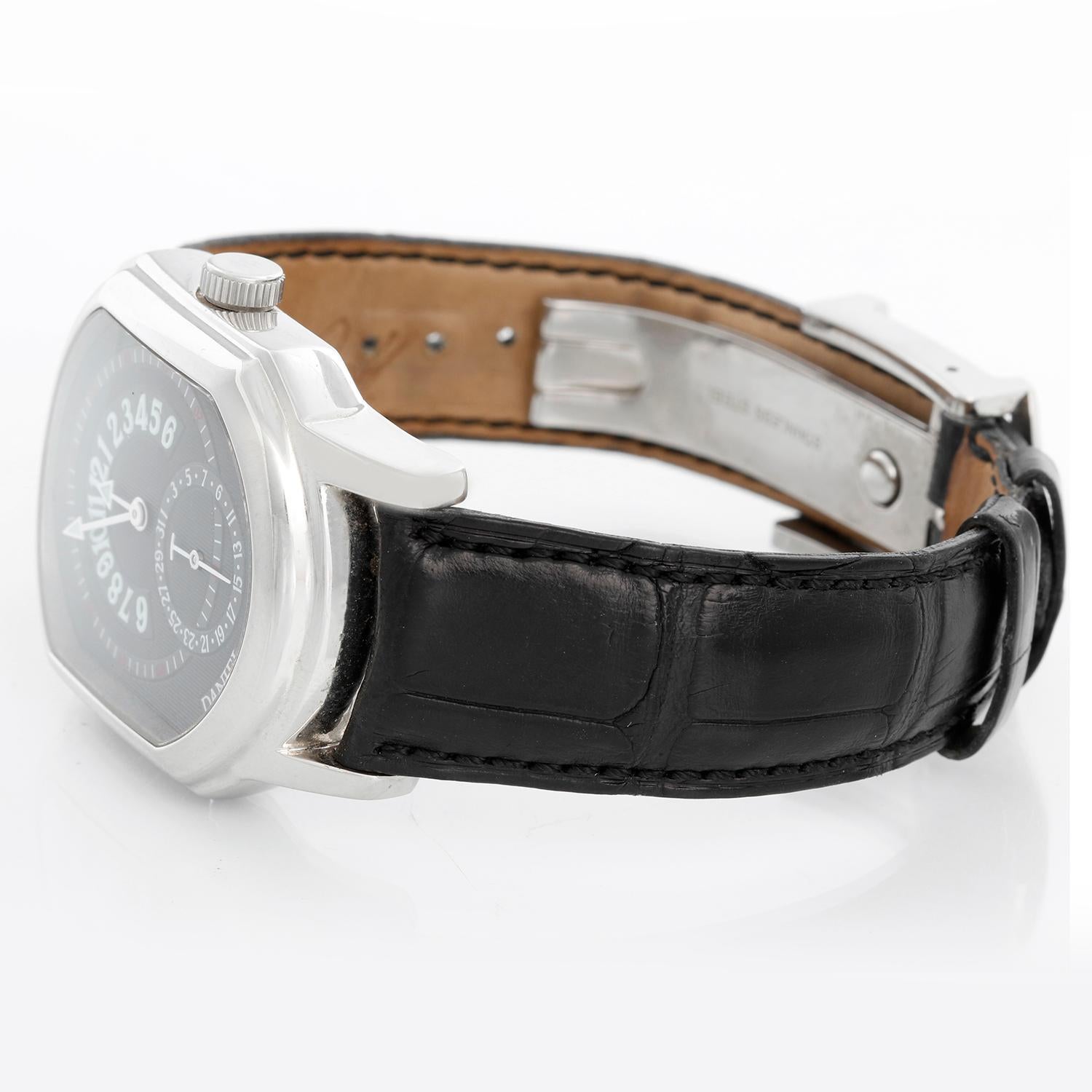 Daniel Roth Premier Retrograde Stainless Steel Men's Watch Ref: 807.L ...