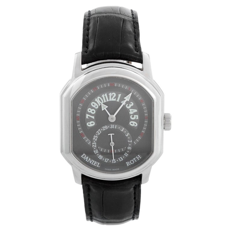 Daniel Roth Premier Retrograde Edelstahl Herrenuhr Ref: 807.L.10 im ...