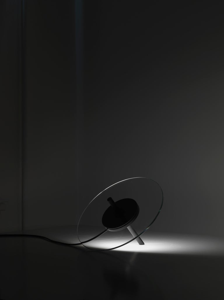 Daniel Rybakken Contemporary Sculptural Desk Light in Glass and ...