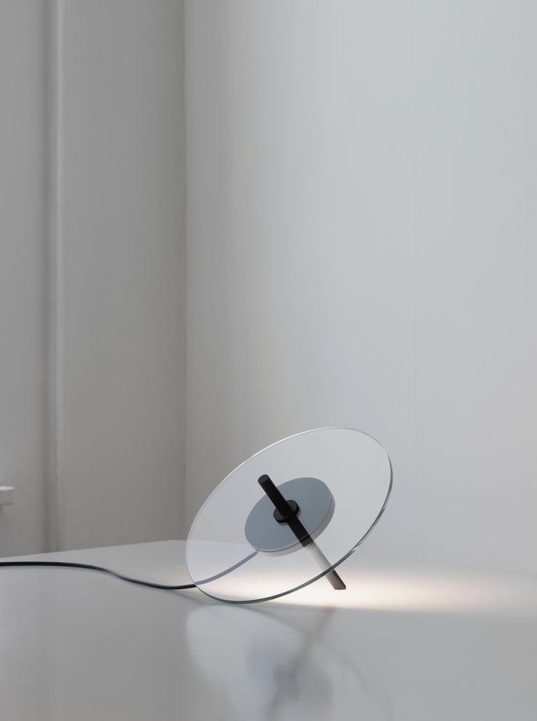 Daniel Rybakken Contemporary Sculptural Desk Light in Glass and ...