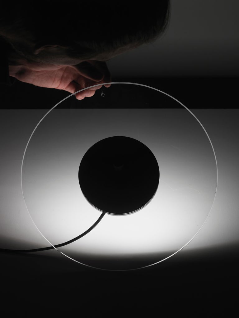 Daniel Rybakken Contemporary Sculptural Desk Light in Glass and ...