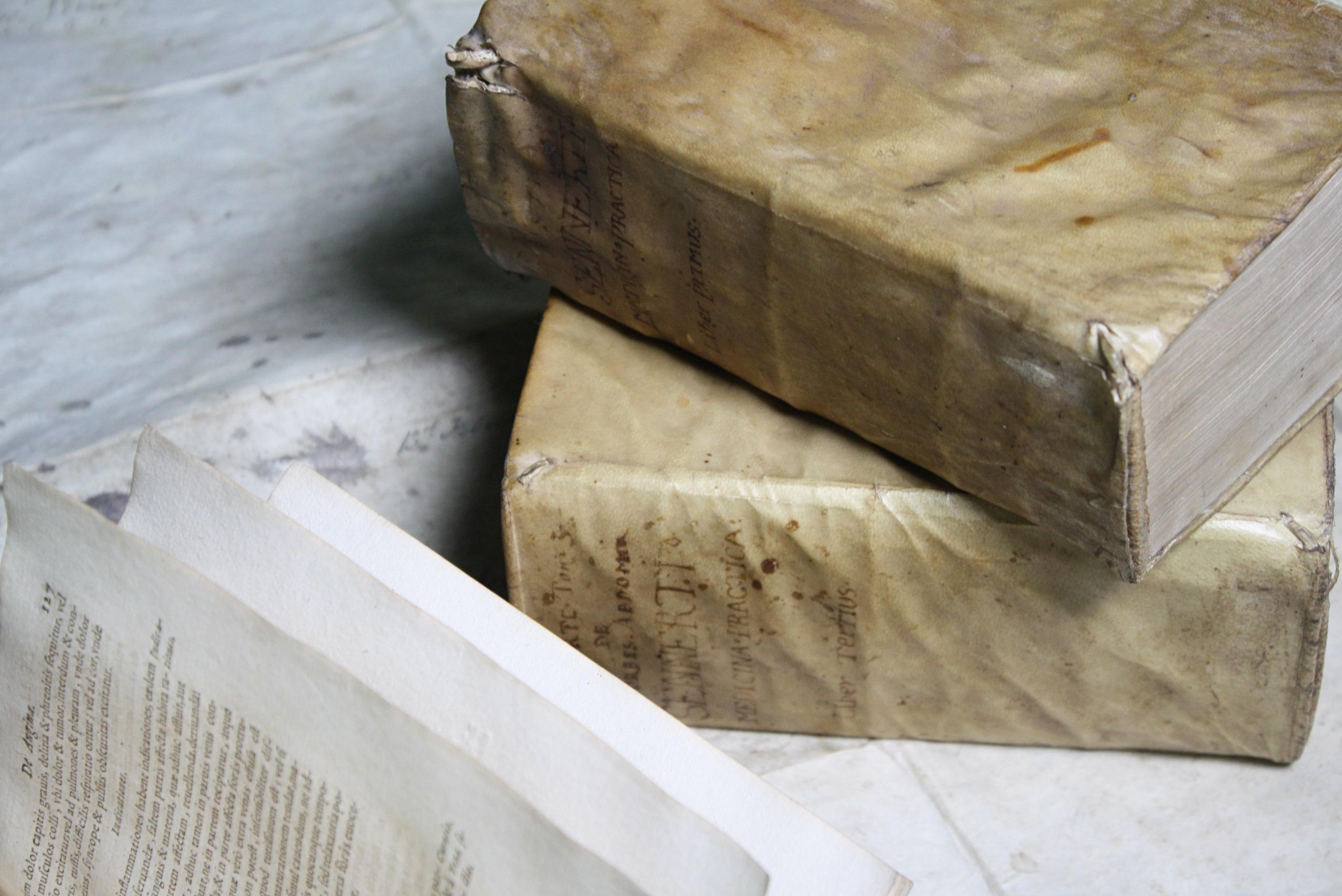 Daniel Sennerto, Vellum Bound Books "Practicæ Medicinæ", 1633 at 1stDibs