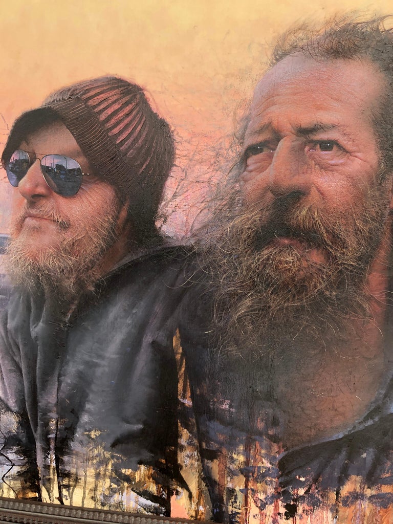 Daniel Sprick - Daniel Sprick, "Souls in Purgatory", dual portrait ...