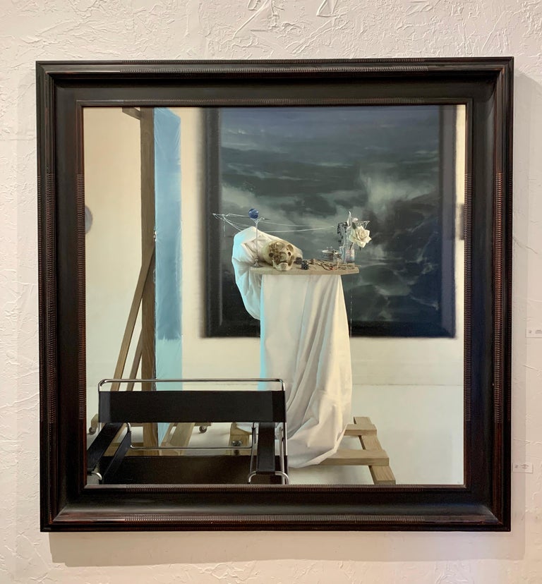 Daniel Sprick - Through My Fingers, Oil Painting For Sale at 1stdibs