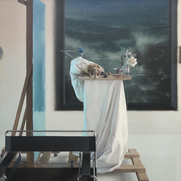 Daniel Sprick - Through My Fingers, Oil Painting For Sale at 1stdibs