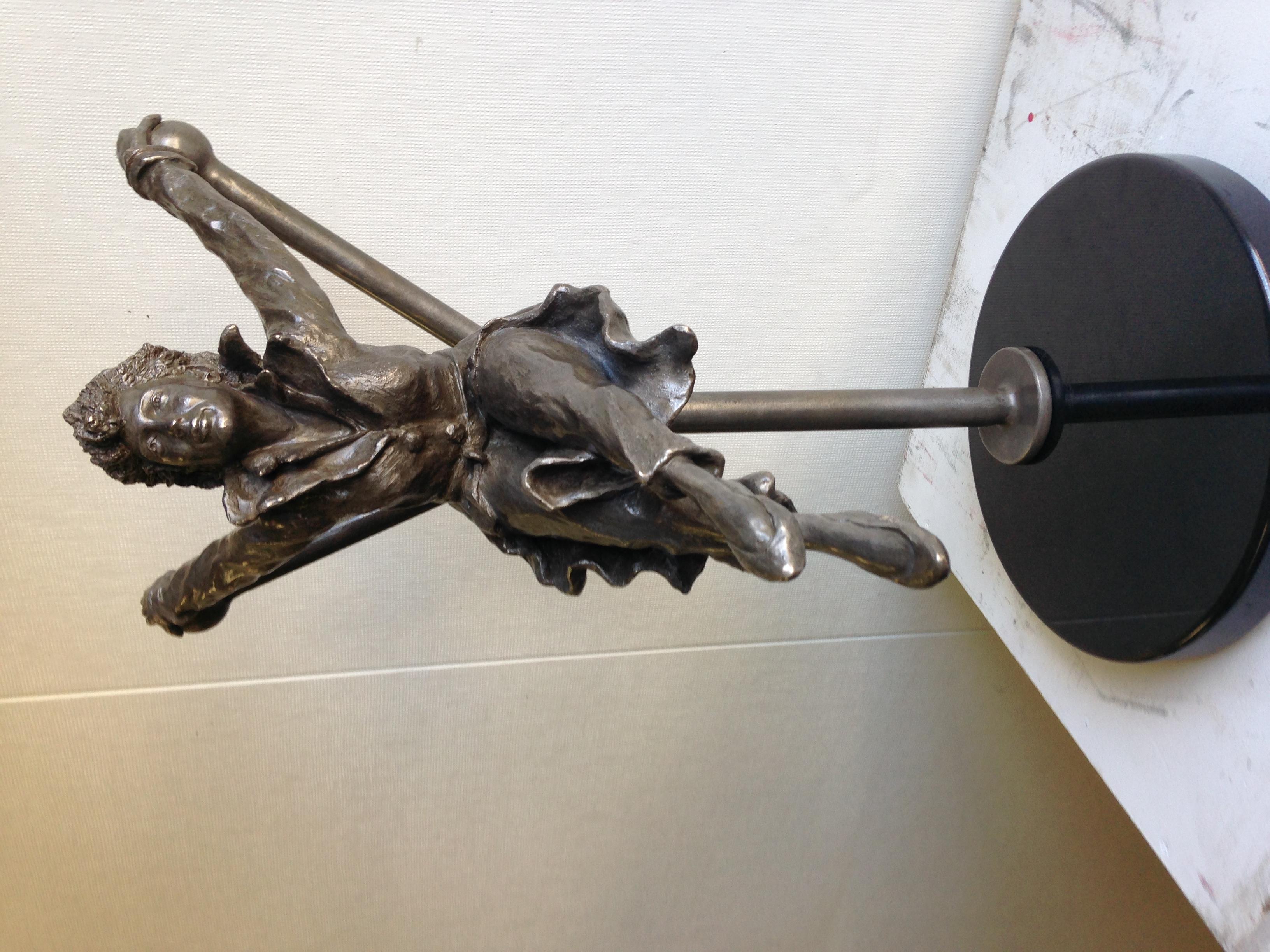 Daniel Stern - Splits (Bronze avec base en marbre) en vente sur 1stDibs
