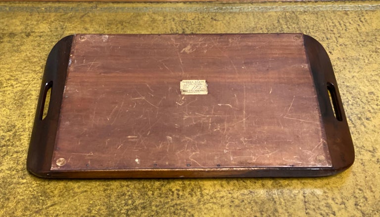 Daniel Teixeira Brazilian Inlaid Tray with Real Morpho Butterfly Wings ...