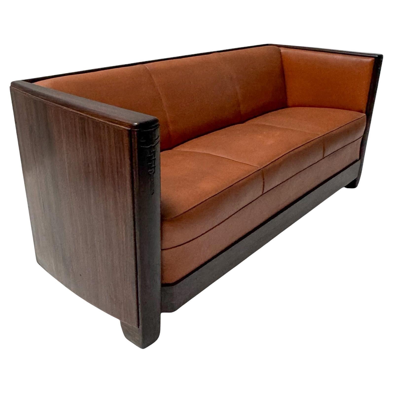 Daniël van Dorp Art Deco Amsterdamse School Lounge Chairs for ...