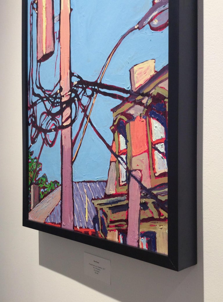 Dan Rupe - Transformers on Columbia: Fauvist Style Cityscape Painting ...